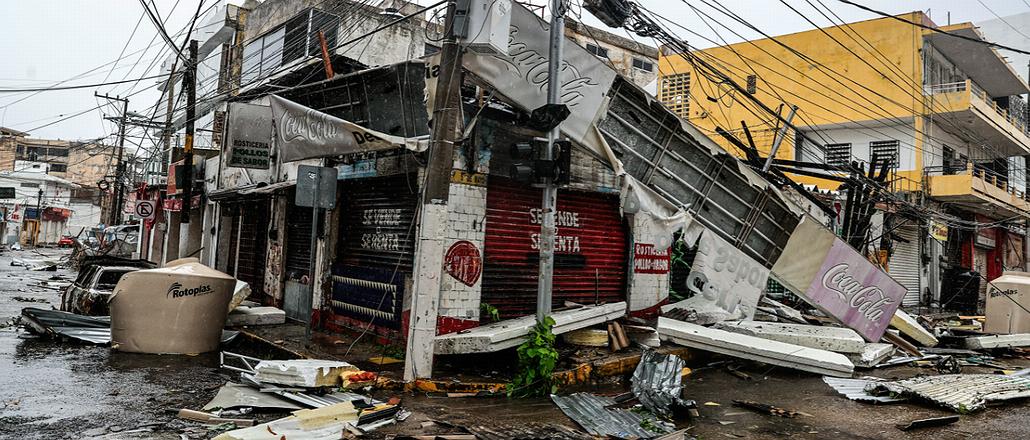 Hurricane Otis Smashes Mexico's Pacific Beach Resort Acapulco
